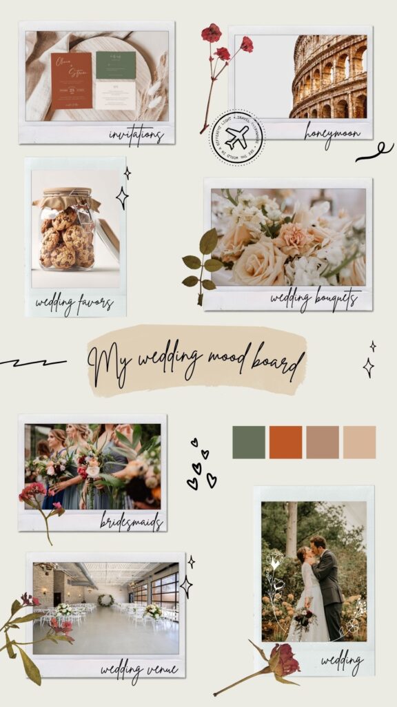 How To Create A Wedding Vision Board | Do It Yourself Printables
