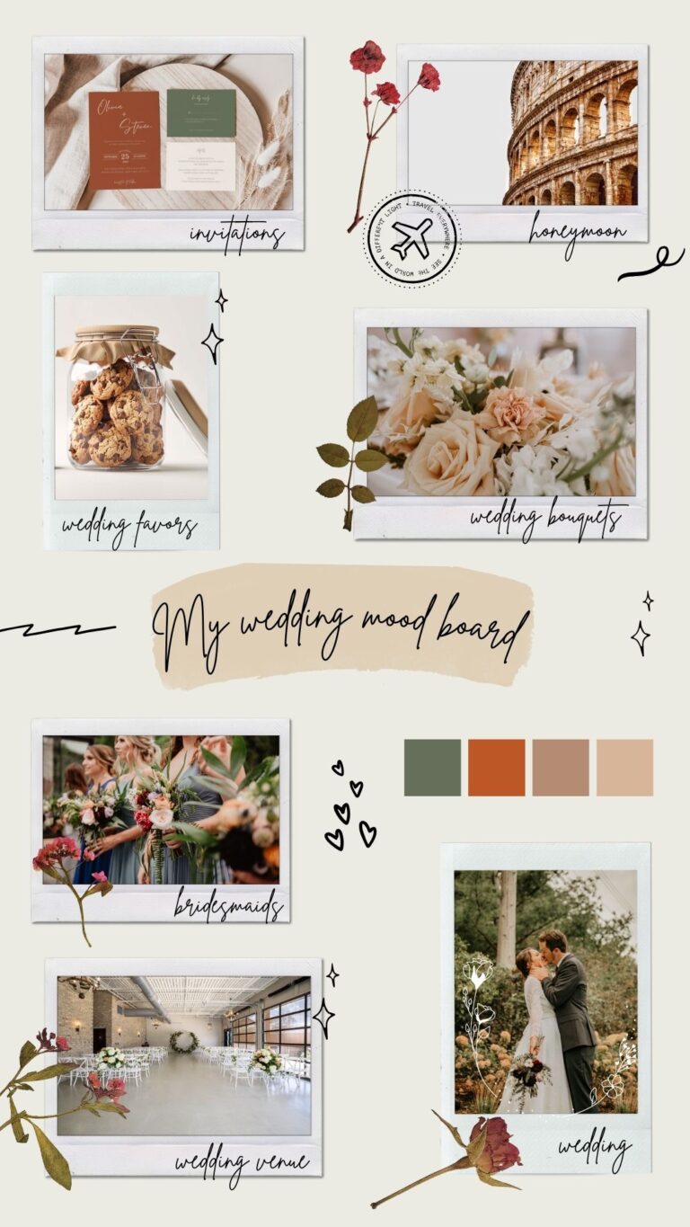How To Create A Wedding Vision Board | Do It Yourself Printables