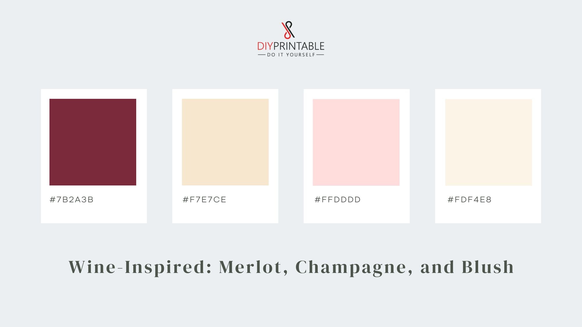 Autumn Wedding Colors | DIY Printables